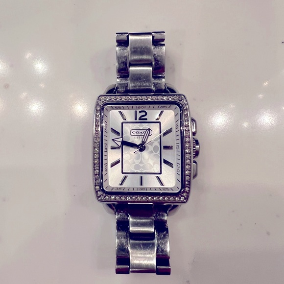 Coach | Accessories | Coach Watch With Crystals | Poshmark